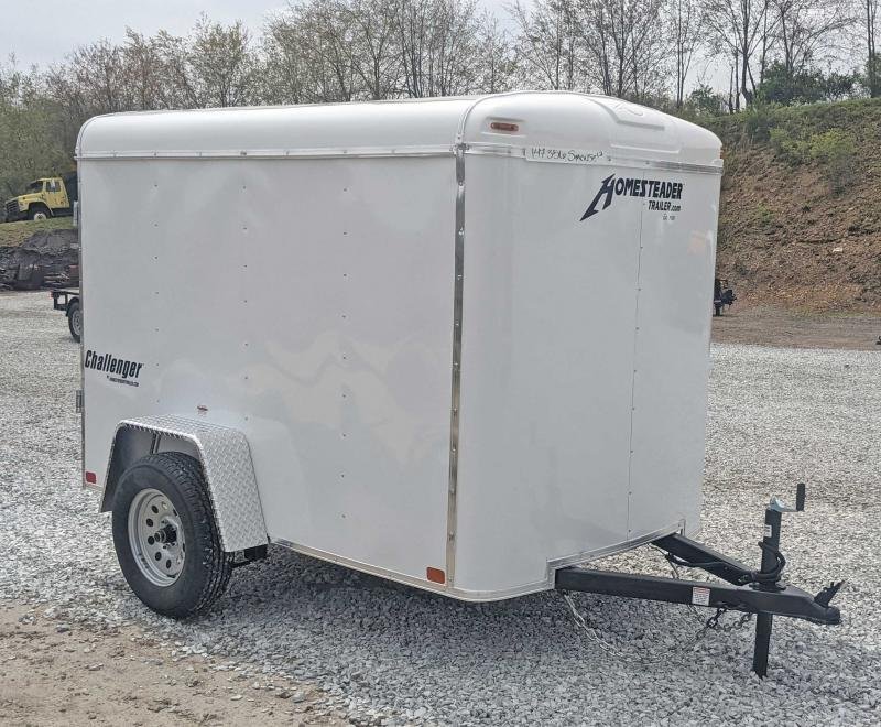 New 2024 Homesteader 5x8 Challenger Cargo Trailer w/ Single Barn Door ...