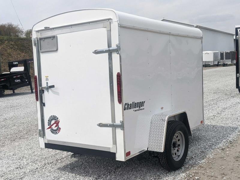 New 2024 Homesteader 5x8 Challenger Cargo Trailer w/ Single Barn Door ...