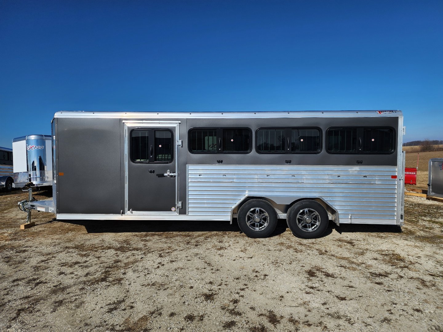 New 2024 FRONTIER TRAILERS Stock Low Pro 8x20 Stock / Stock Combo ...