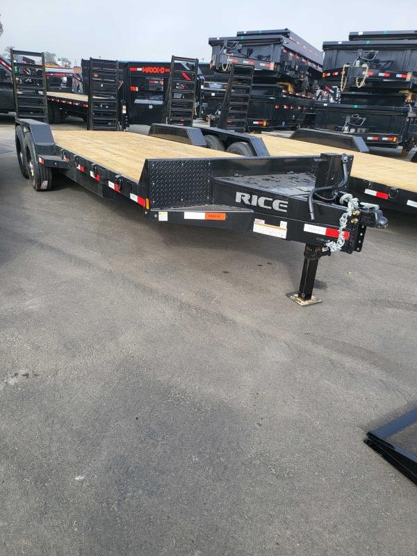 New 2023 Rice Trailers FMHD8224 Flatbed Trailer | Visalia California