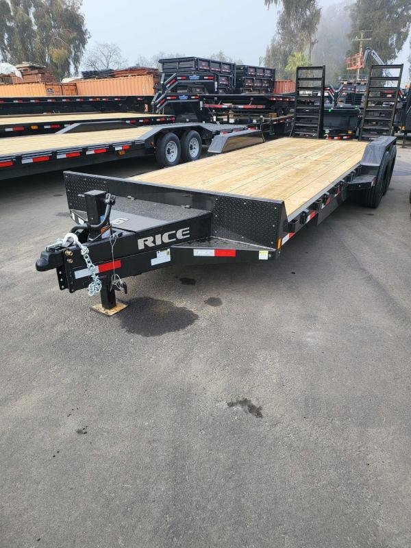 New 2023 Rice Trailers FMHD8222 Flatbed Trailer | Visalia California