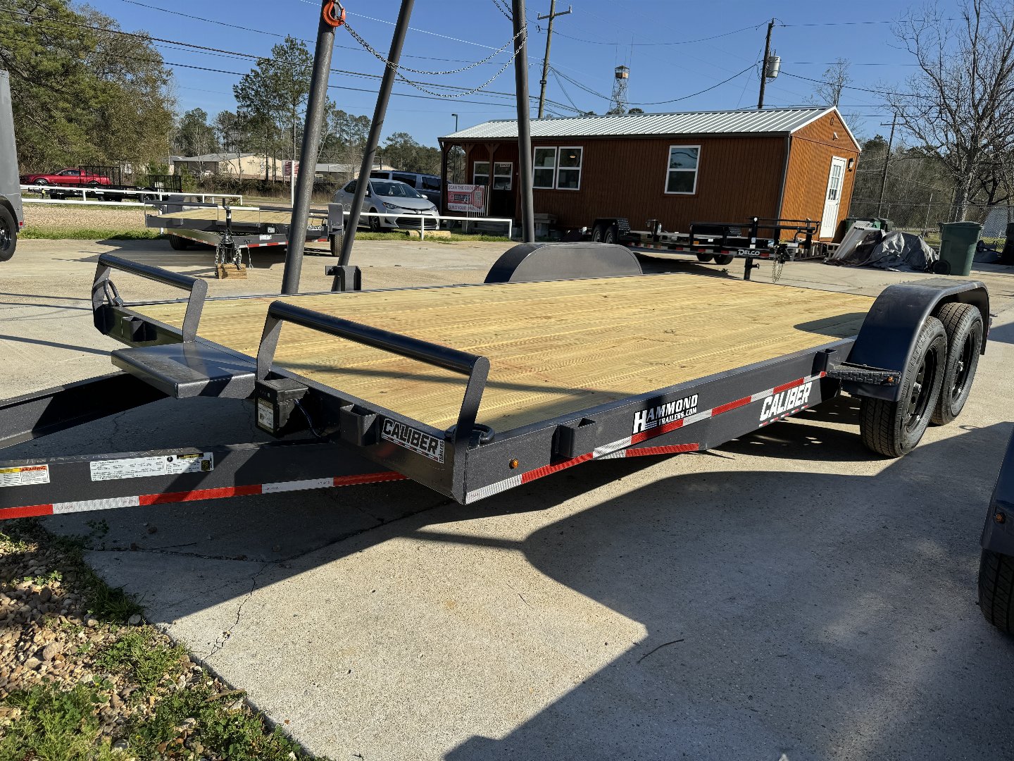 New 2024 Caliber Trailer Mfg 7x18 X-Series 7K Car Hauler | Hammond ...