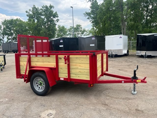 New 62" X 8' Single Axle Open Utility Trailer | Waterford Michigan