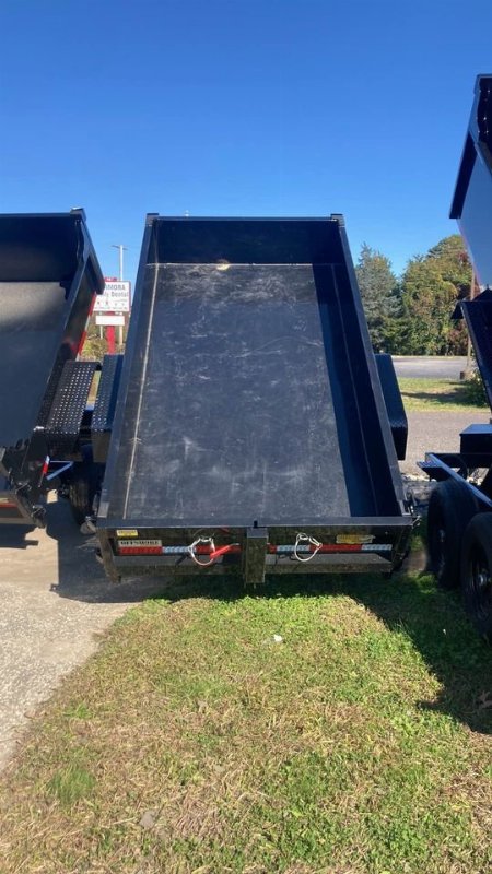 New 2024 Quality Steel and Aluminum 5x10 single axle Dump Trailer ...