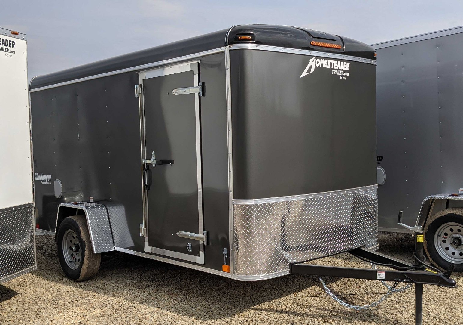 New 2024 Homesteader 6x12 Challenger Cargo Trailer w/ Barn Doors ...