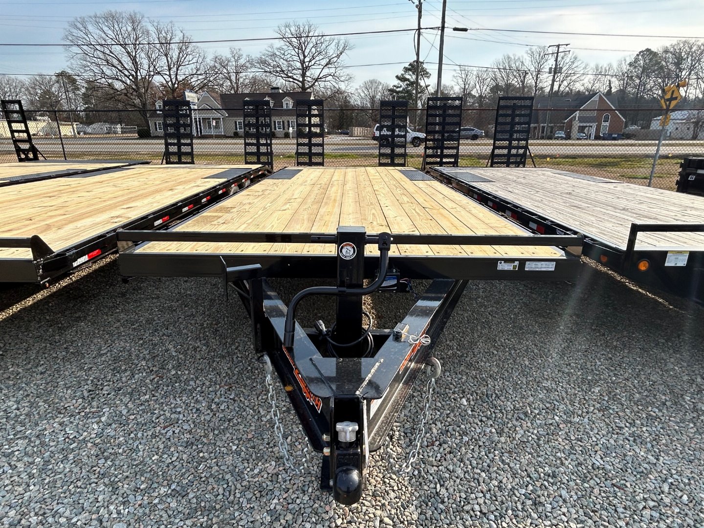 New 2024 DOWN 2 EARTH TRAILERS 24ft 14K Deckover w/ Fold Up Ramps ...