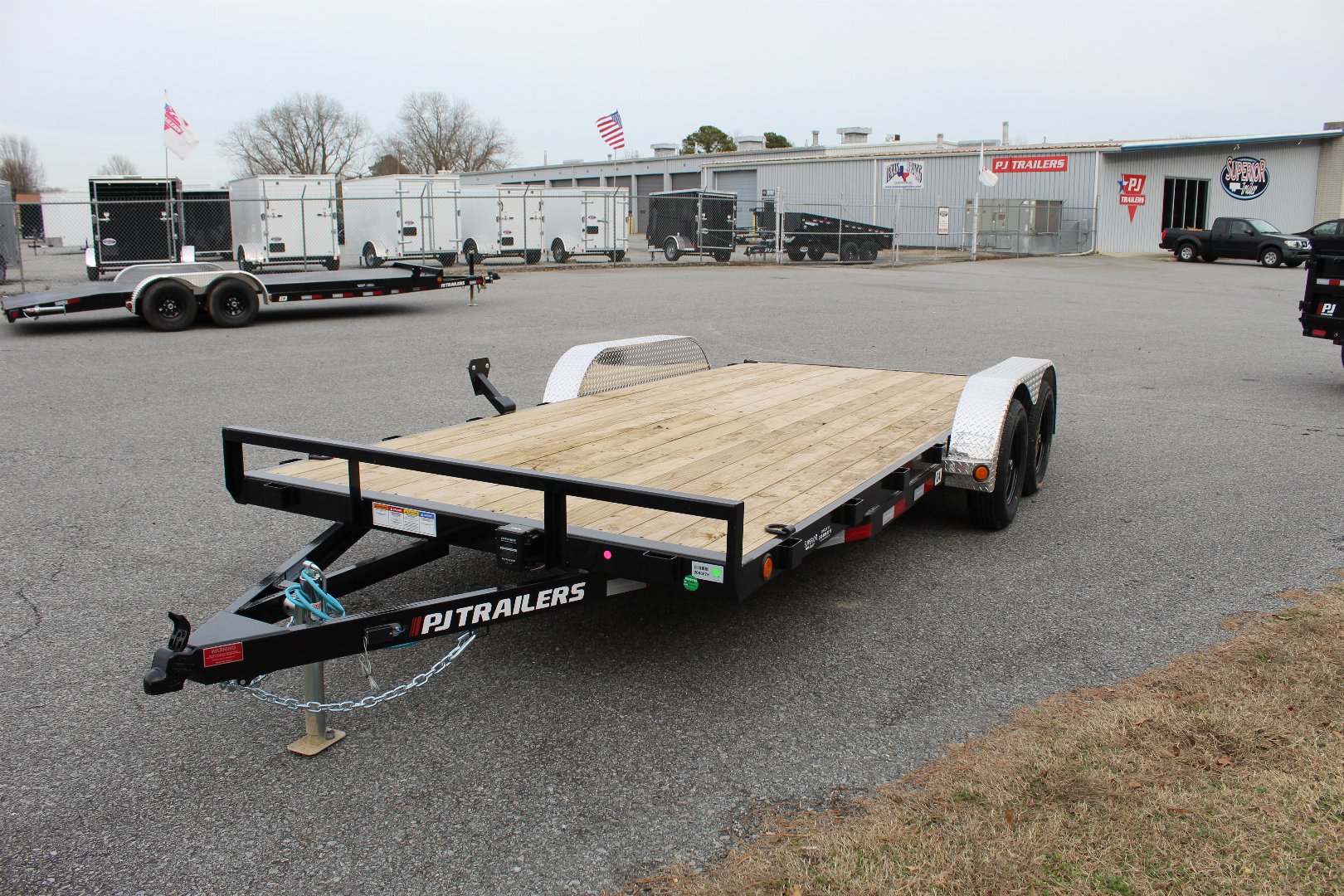 Open Car Trailers - Superior Trailers | NC and VA Flatbed and Cargo ...