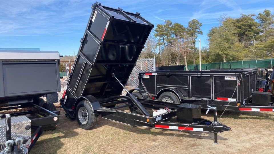 New 2024 P & T Trailers 5x10 Dump Trailer | Marmora New Jersey