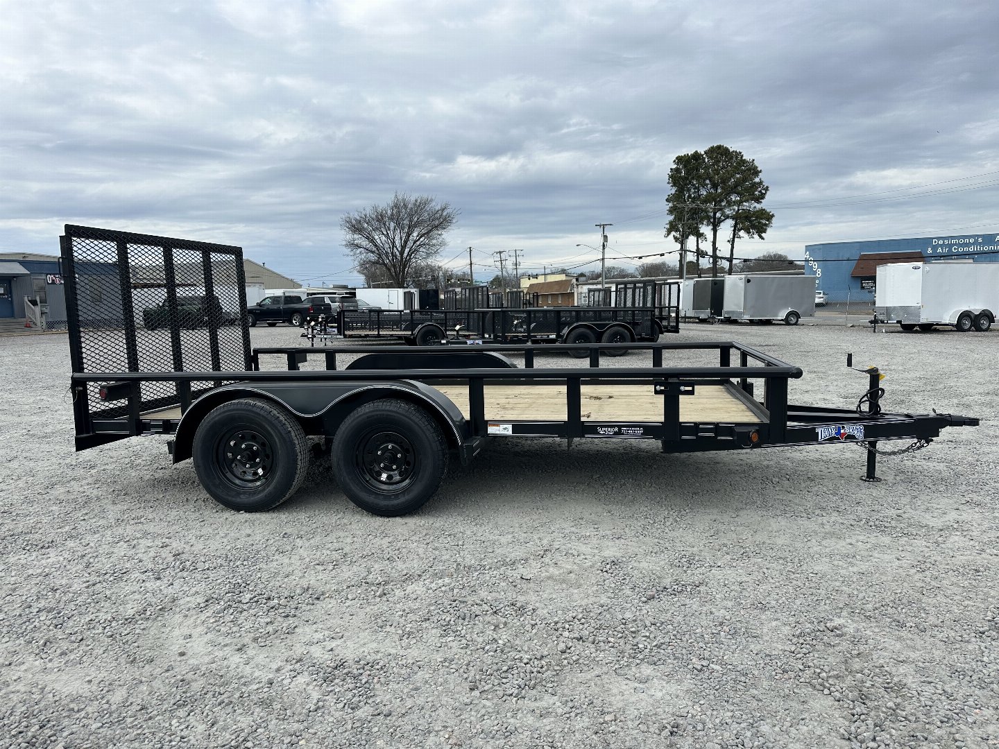 New 2024 TEXAS BRAGG TRAILERS 14P w/ Gate Utility Trailer | Suffolk ...