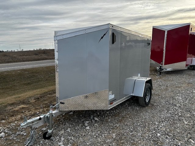 New 2024 Lightning Trailers 5X8 ALUMINUM REAR SWING DOOR Cargo ...