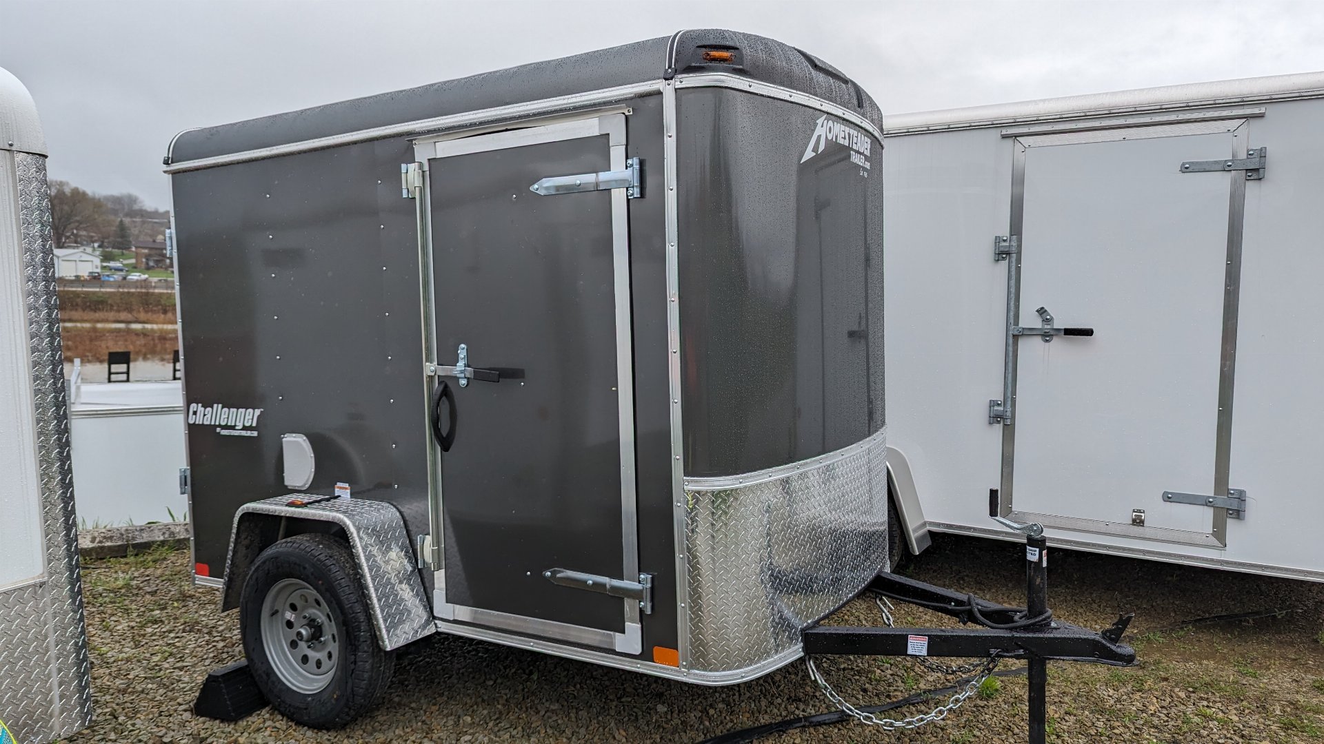 New 2024 Homesteader 5x8 Challenger Cargo Trailer w/ Double Barn Doors ...