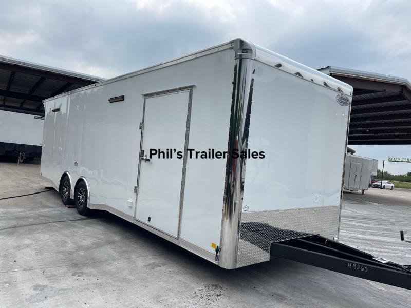 New 2025 CONTINENTAL CARGO 8.5X24 RACE TRAILER Car / Racing Trailer ...