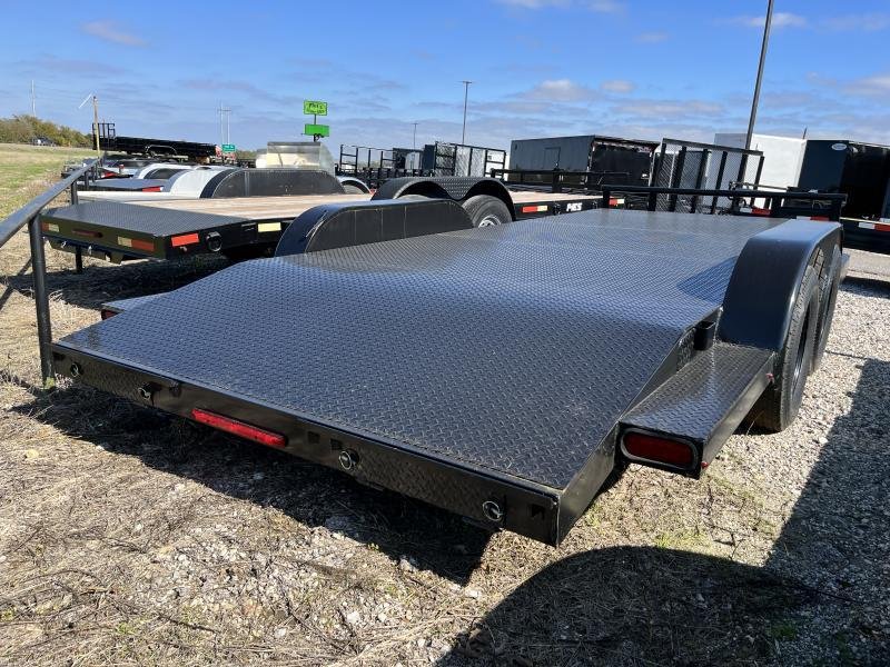New Stanley Trailers 83X18 STEEL DECK CAR HAULER Utility Trailer ...