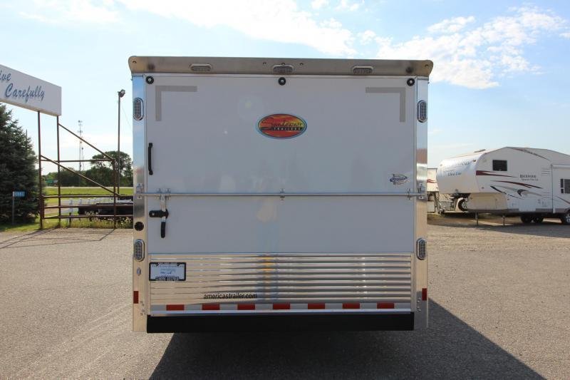 New 48 FT Sundowner Trailers XTRA TRANSPORTER GOOSENECK Enclosed Cargo ...