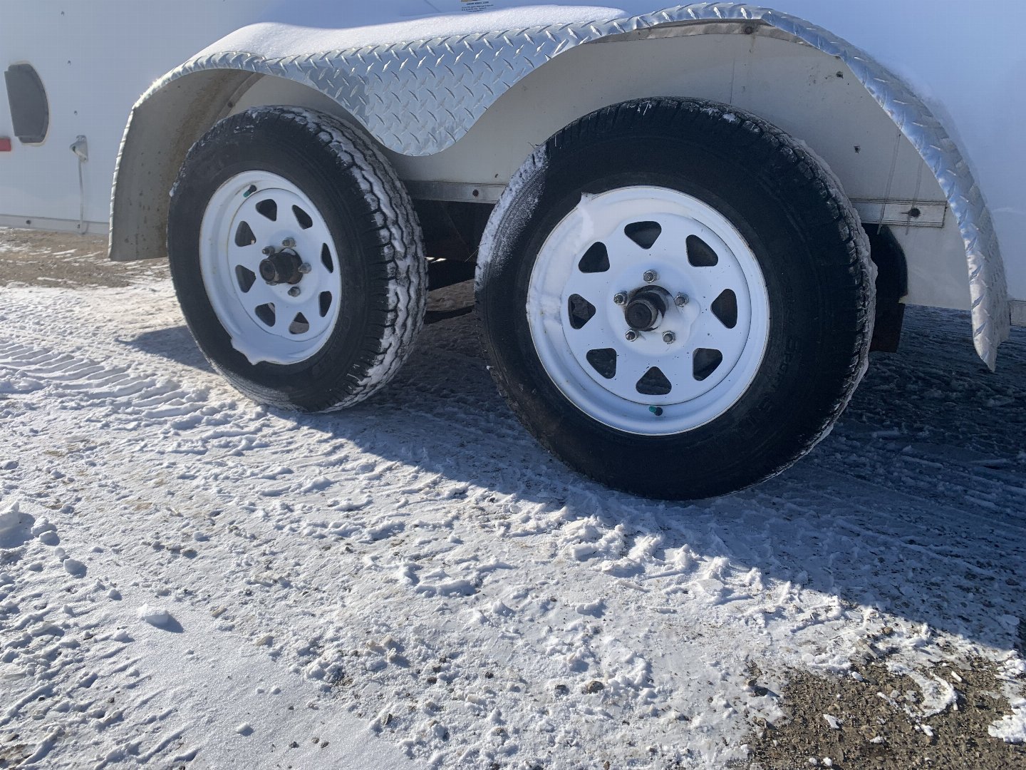 Used 2015 RC Trailers 7x16 Cargo / Enclosed Trailer | Bismarck North Dakota