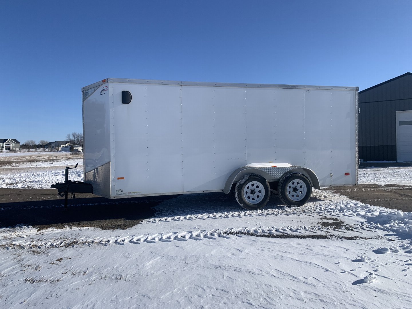 Used 2015 RC Trailers 7x16 Cargo / Enclosed Trailer | Bismarck North Dakota