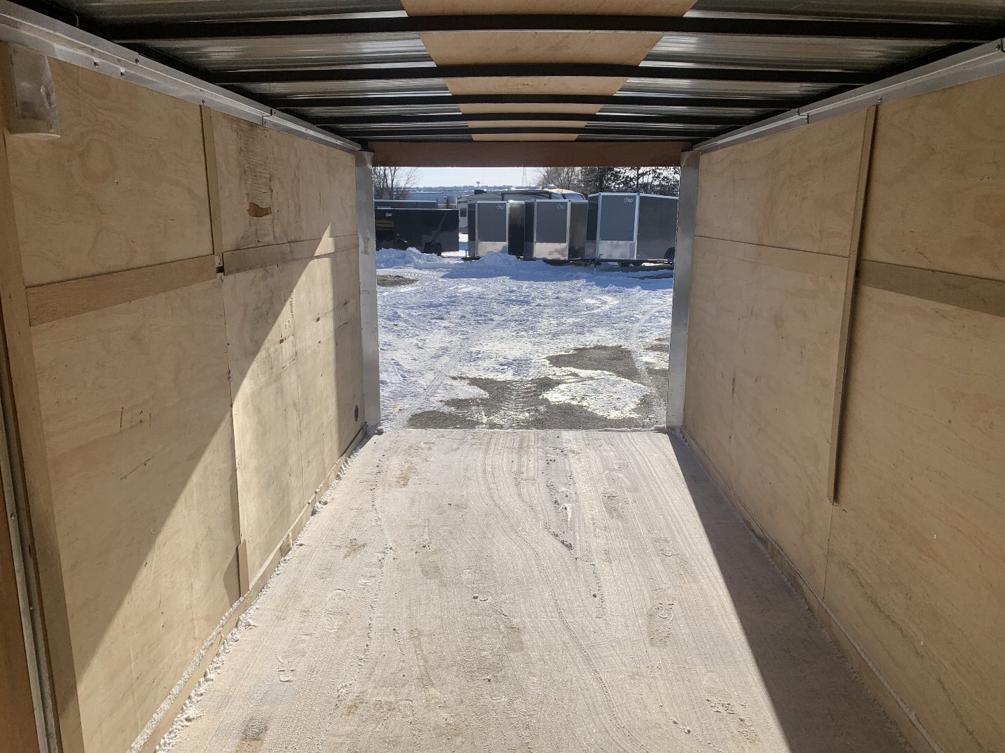 Used 2015 RC Trailers 7x16 Cargo / Enclosed Trailer | Bismarck North Dakota