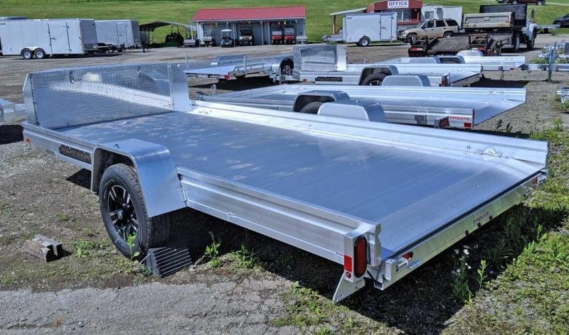 New 2024 Aluma 14' UTV Trailer w/ Slide Out Ramp | Mount Pleasant ...