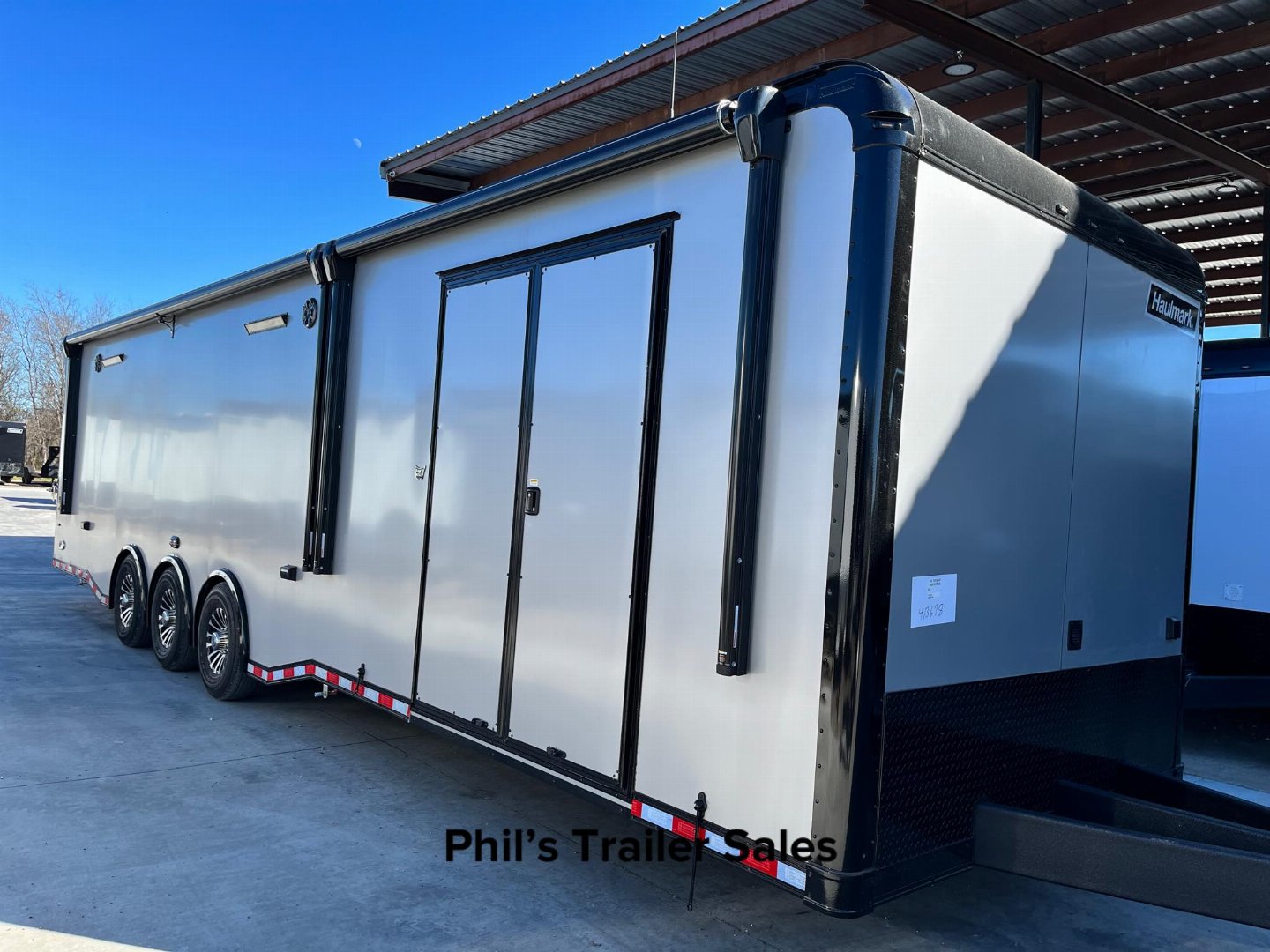 New 2025 HAULMARK NEW 85X34 EDGE ENCLOSED CAR RACE TRAILER ELECTRIC ...