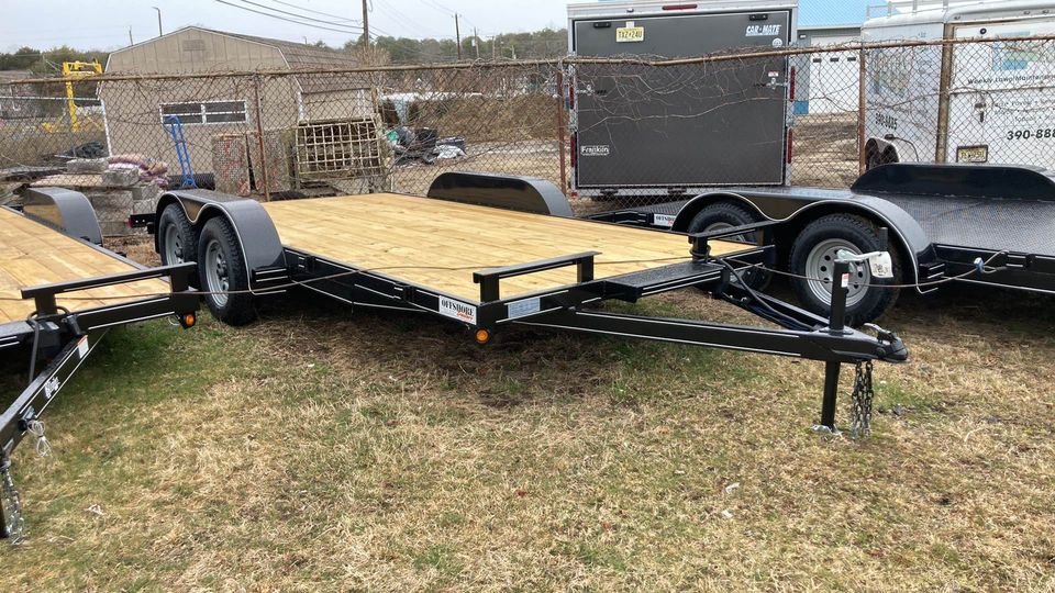New 2024 P & T Trailers 16' wood deck Car Hauler | Marmora New Jersey