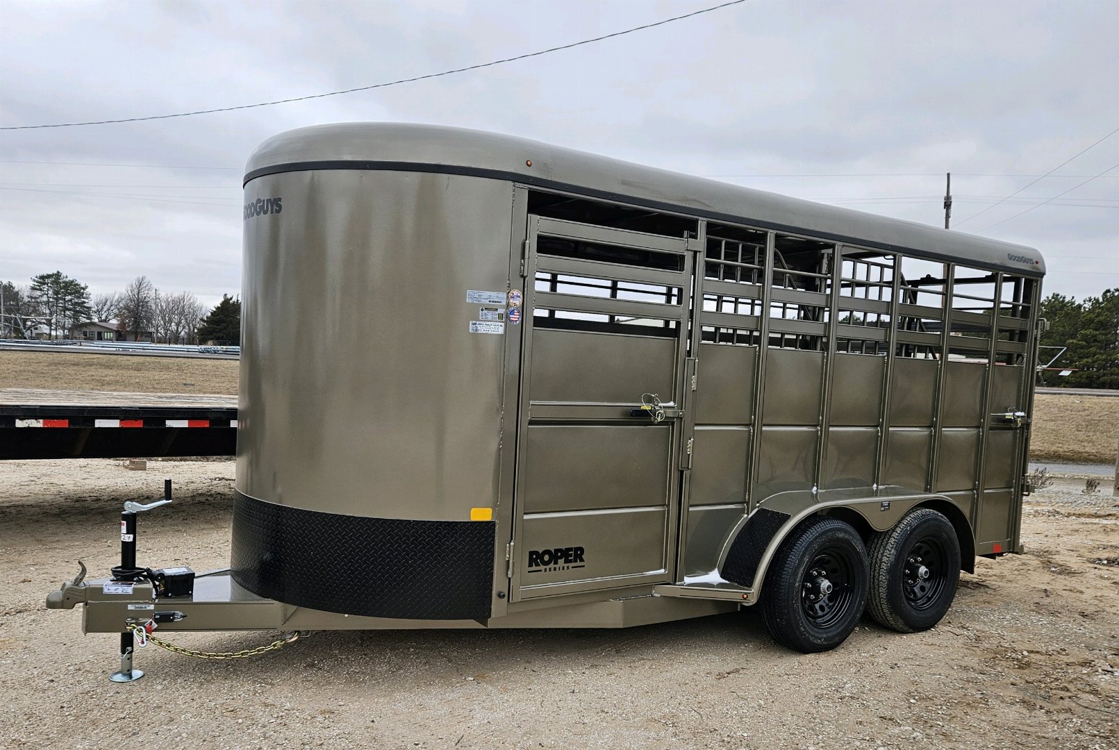 New 2025 Good Guys Trailers 6' x 16' Roper Series 3-Horse Bumper Pull w ...