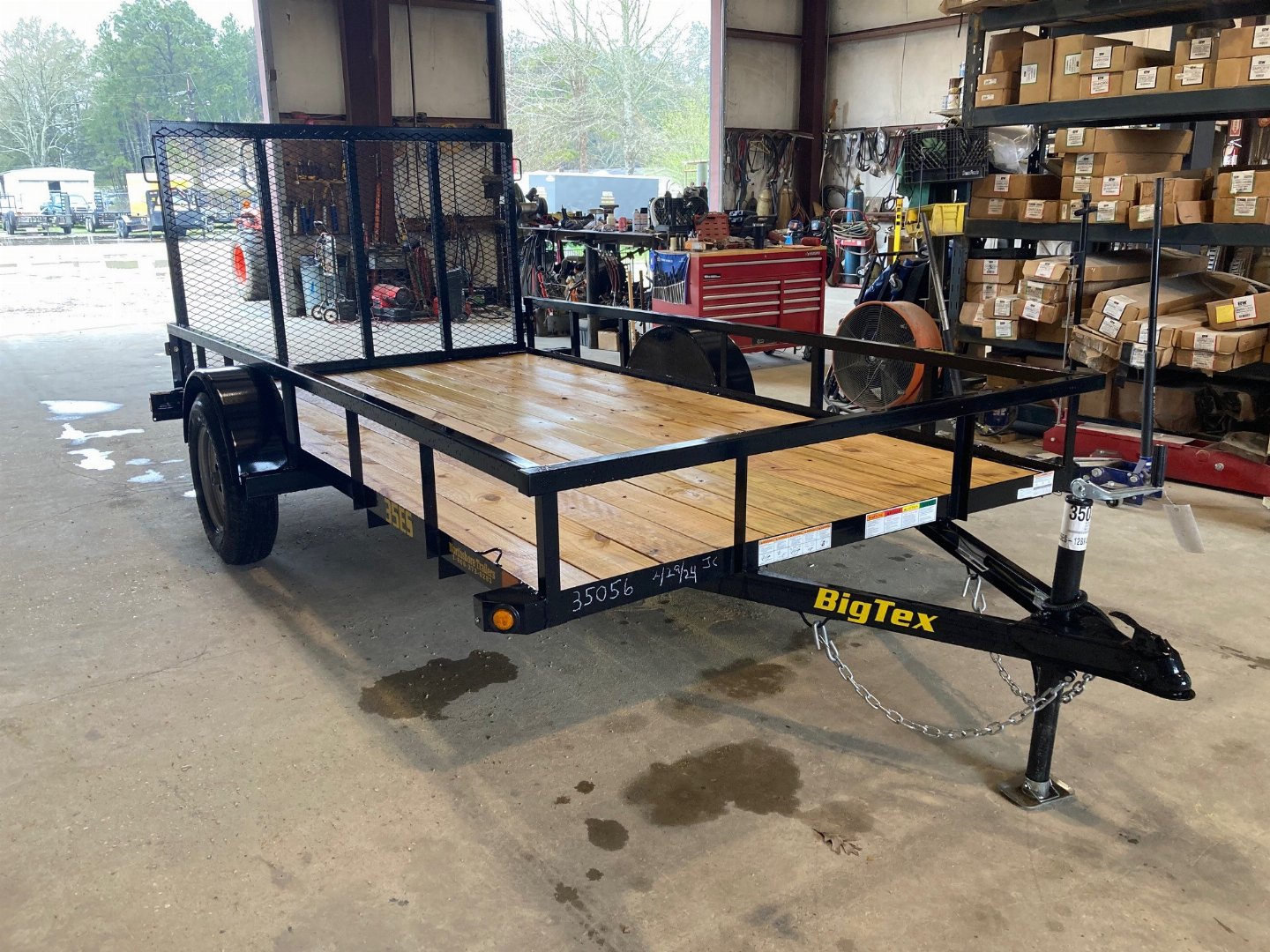 New 2024 Big Tex Trailers 6.5x12 35ES Utility Trailer | Pearl River ...