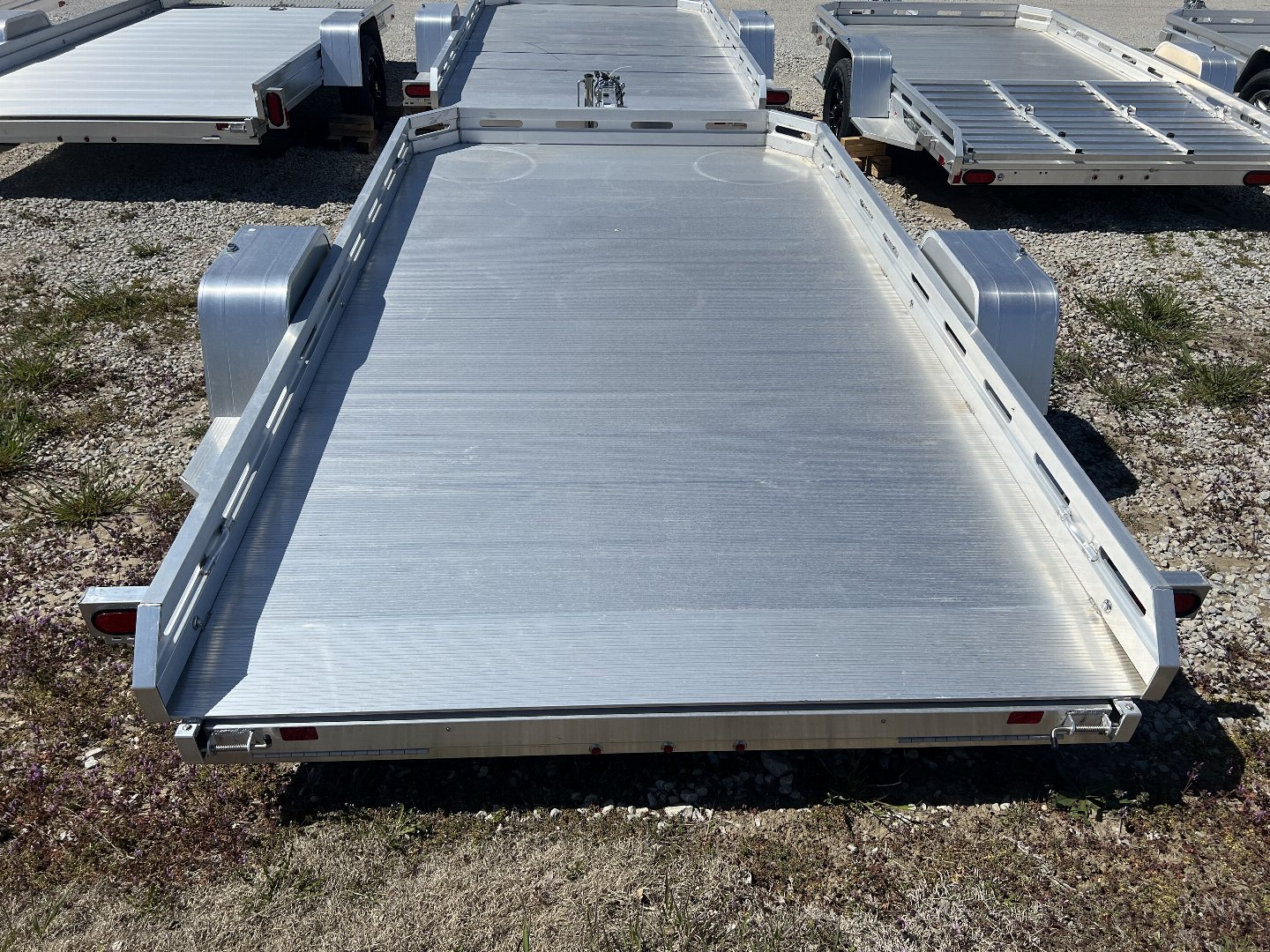 New 2025 Aluma EX7712HSLR-S-R Utility Trailer | Sutton Nebraska