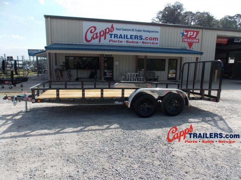 New 2025 PJ TRAILERS PJ UL21832CSBK Utility Trailer | Dover North Carolina