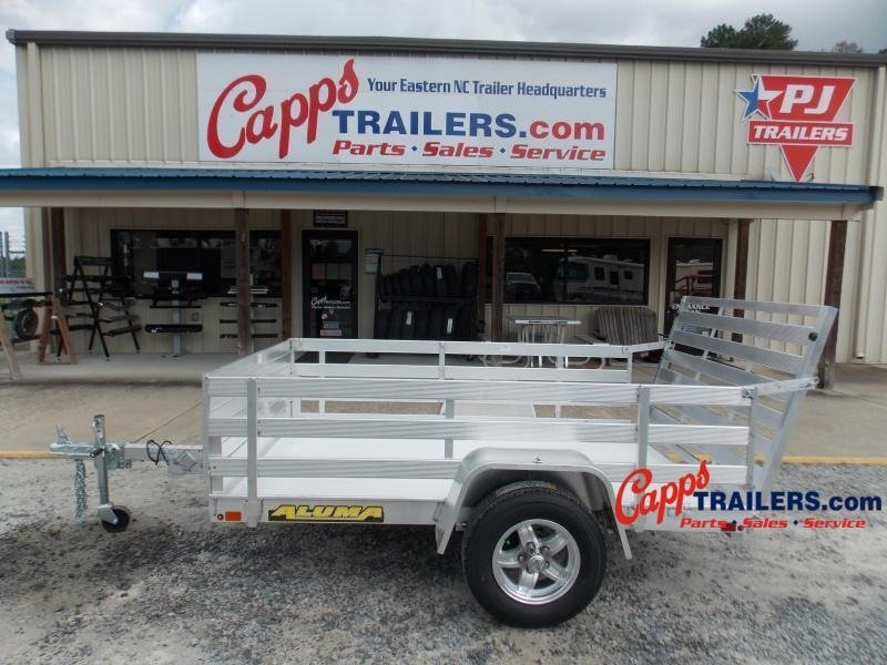 New 2025 ALUMA AL 638S-TG 24 OPEN RAIL Utility Trailer | Dover North ...