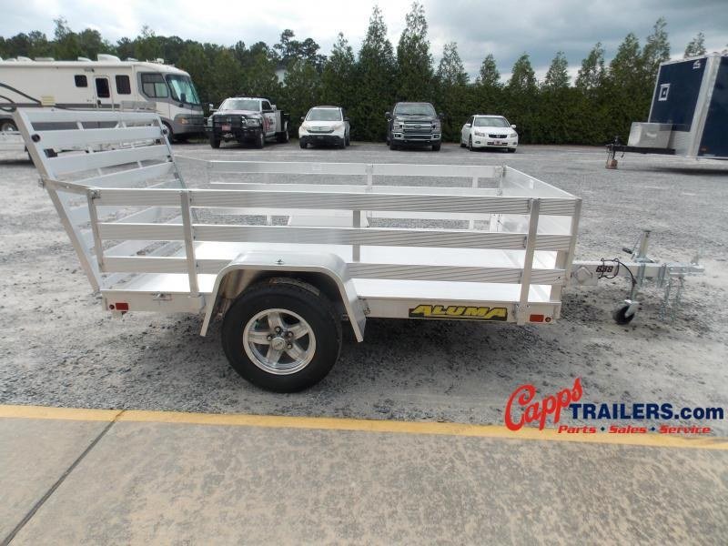 New 2025 ALUMA AL 638S-TG 24 OPEN RAIL Utility Trailer | Dover North ...