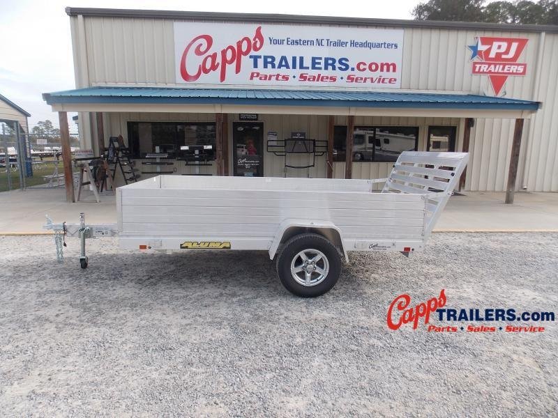 New 2024 Aluma 6810H-S-TG 24" SOLID SIDES Utility Trailer | Dover North ...