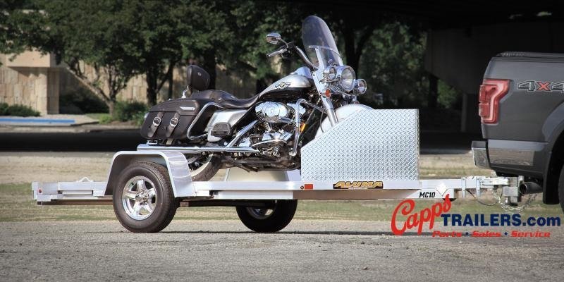 New 2025 ALUMA AL MC10 Motorcycle Trailer | Dover North Carolina