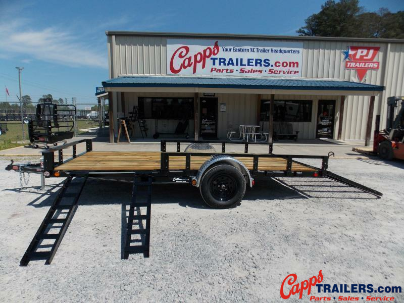 New 2024 PJ TRAILERS PJ U821451ESFKA Utility Trailer | Dover North Carolina