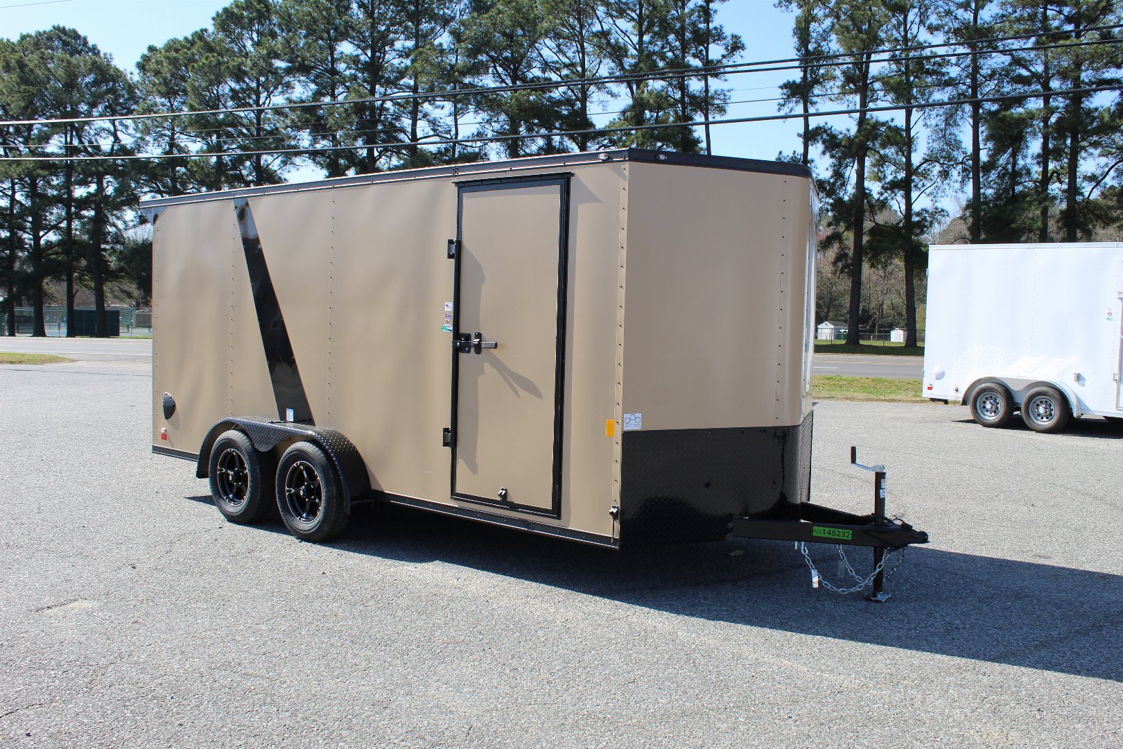 New 2024 CONTINENTAL CARGO 7X16 w/ Ramp Door Cargo / Enclosed Trailer ...