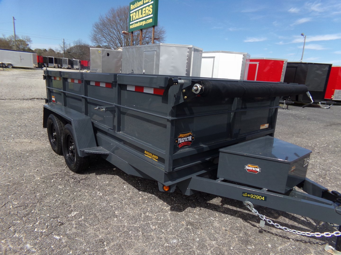 New 2024 COVERED WAGON TRAILERS D-6X12X2X7 Dump Trailer | Conyers Georgia