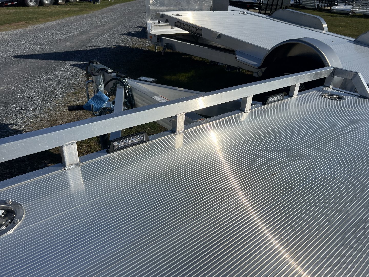 New 2024 ALUMA WB22H Widebody ATV Drive Over Fenders ATV Trailer 2024 ...