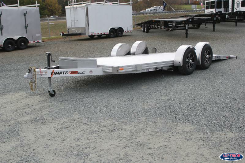 New 2024 TIMPTE 1020 Timpte Car Trailer w/ EZ Load Drop Deck Car ...