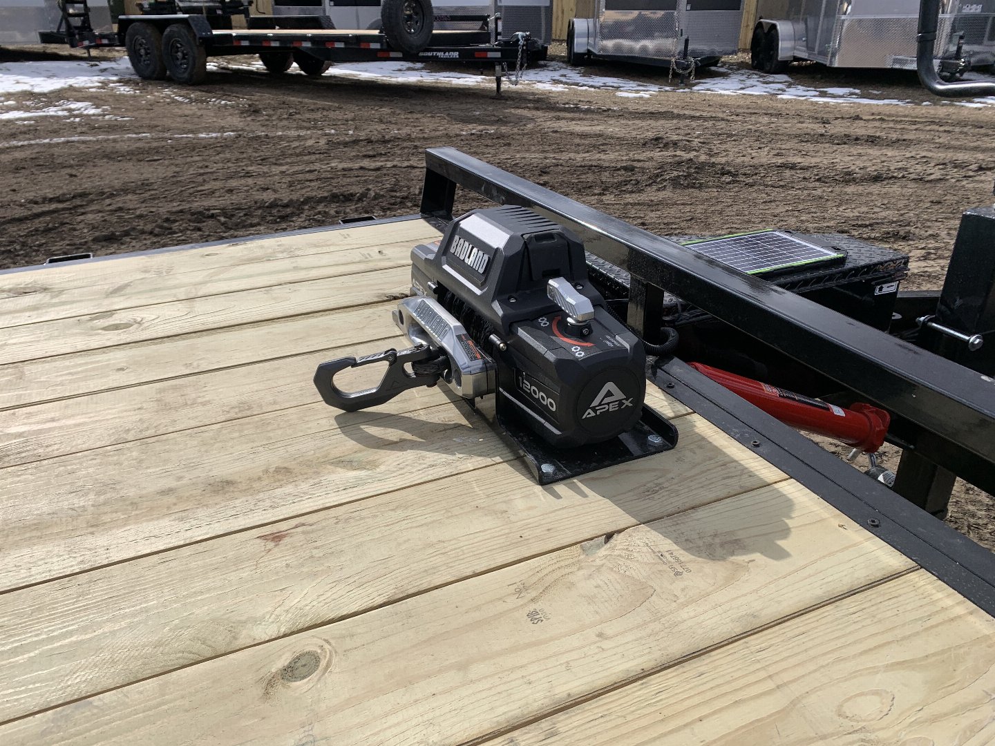 New NEW 2024 H&H Speedloader 18’ Manual TILT flatbed with WINCH Trailer ...
