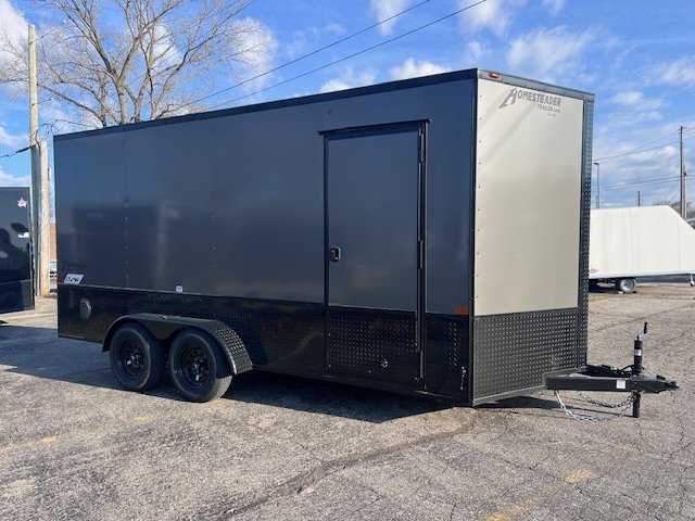 New 7' X 16' Enclosed Cargo Trailer | Waterford Michigan