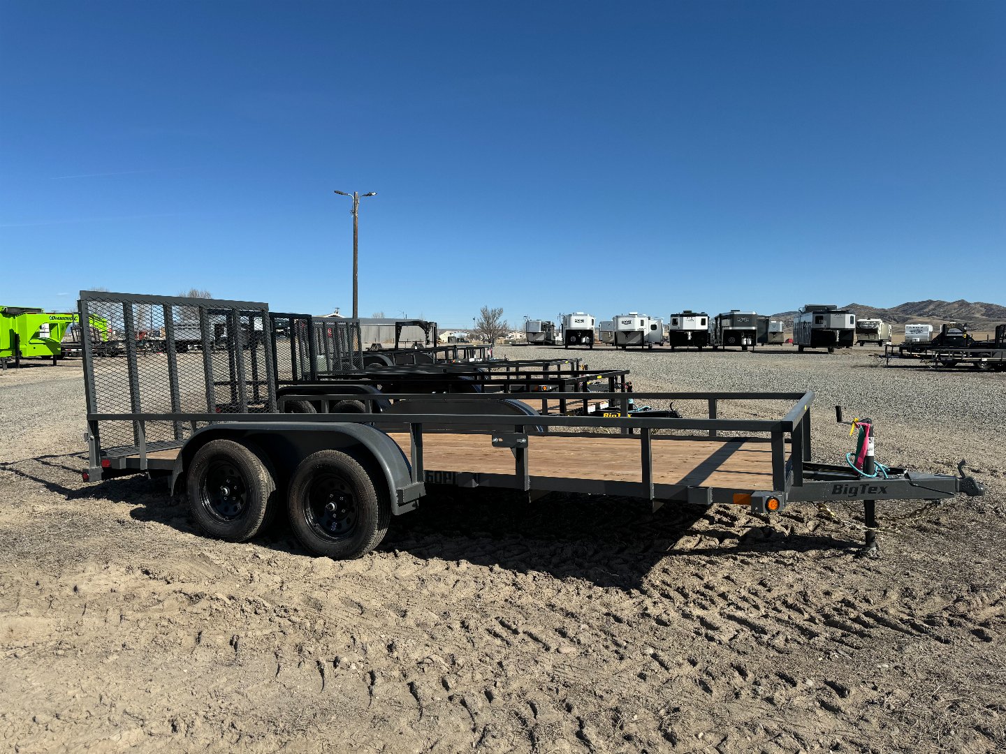 New 2024 BIG TEX TRAILERS 60PI-16 Utility Trailer | Three Forks Montana