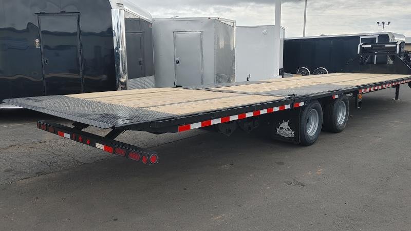 New 2022 Iron Bull Trailers Gooseneck Deckover 20K Flatbed Trailer ...
