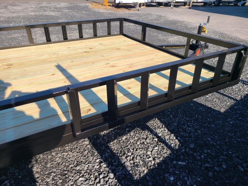 New 2024 MCT MCT 6'10"x14' Landscape Trailer With Side Ramps Utility ...