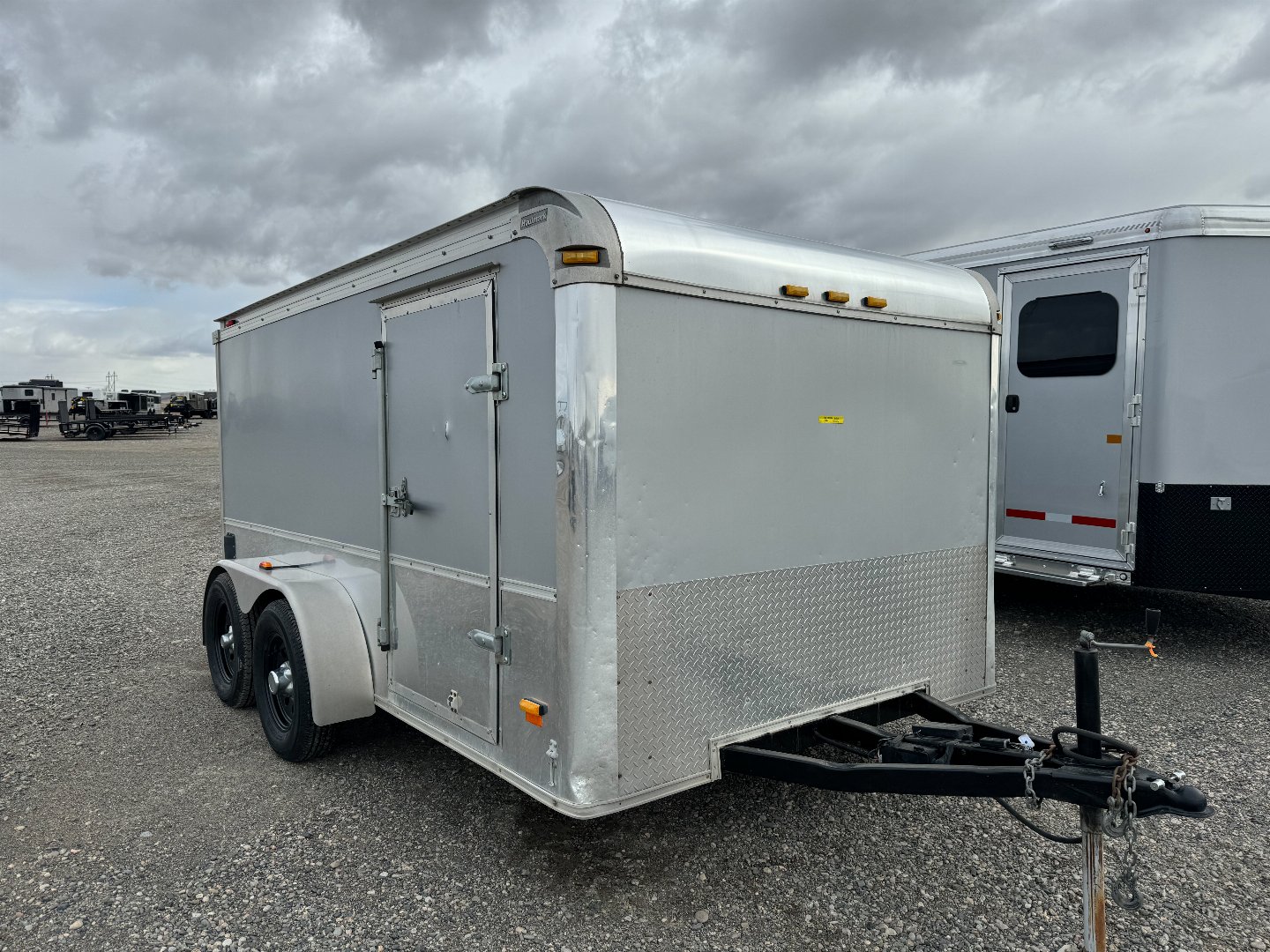 Used 2006 HAULMARK 12' LOW HAULER Cargo / Enclosed Trailer | Three ...