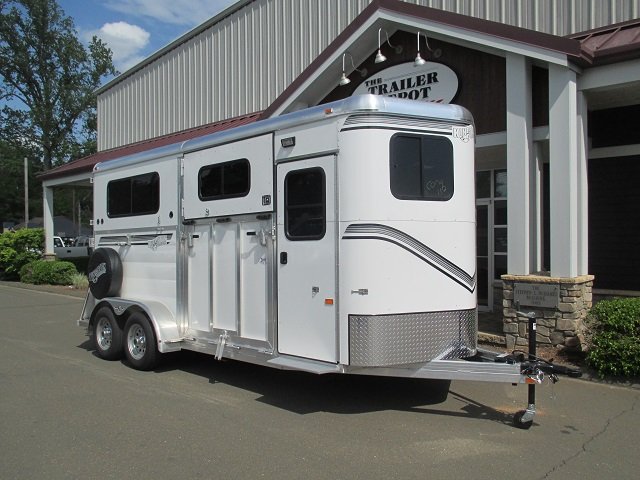 New KINGSTON 2-HORSE BUMPER PULL WITH DRESSING ROOM AND SIDE RAMP ...