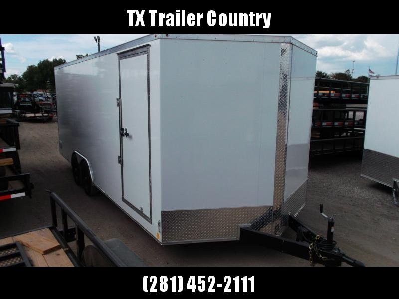 New 2023 Cell-Tech Trailers 8.5x24 Tandem Axle Cargo Trailer / Enclosed ...