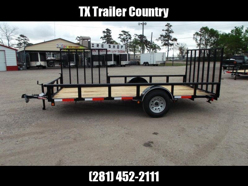 New 2024 Longhorn Trailers 83x14 Single Axle Utility Trailer / ATV ...
