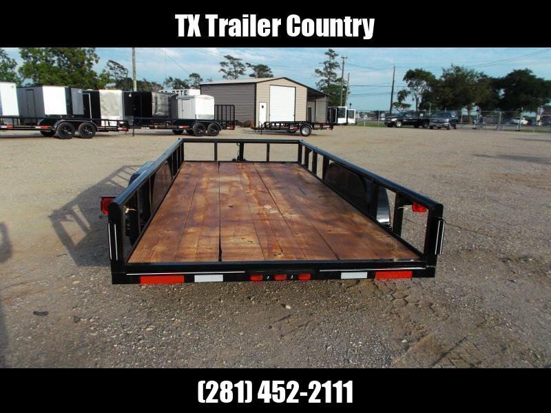 New 2024 J&C Trailers 83x16 Utility Trailer / Lowboy Trailer / 5ft ...