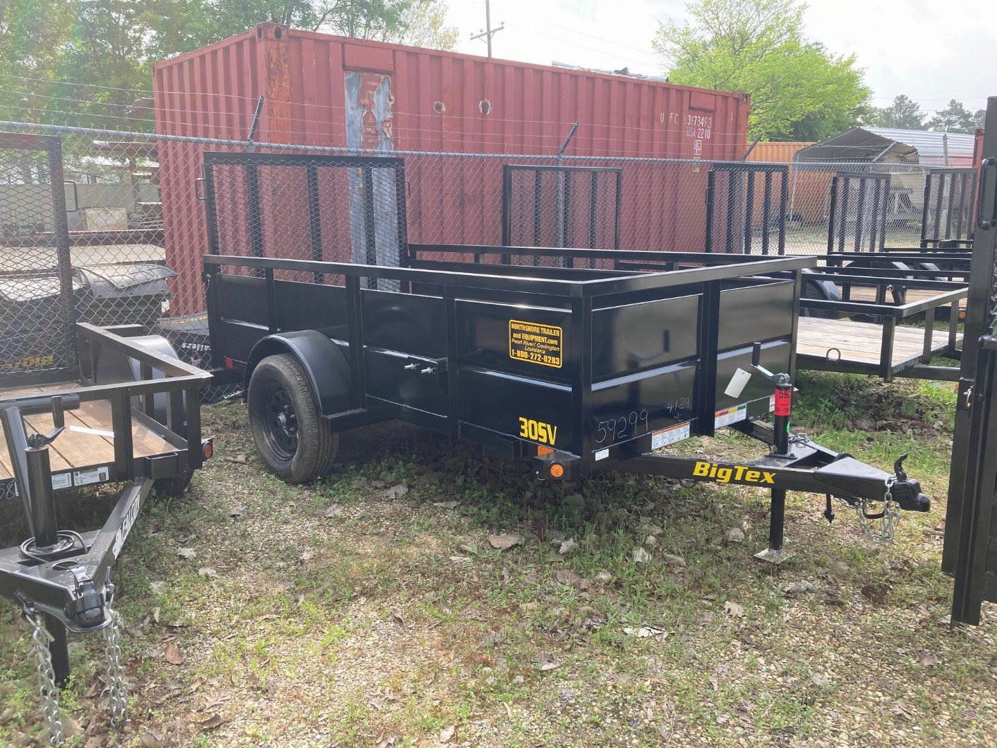 New 2024 Big Tex Trailers 5x10 30SV Utility Trailer | Covington Louisiana