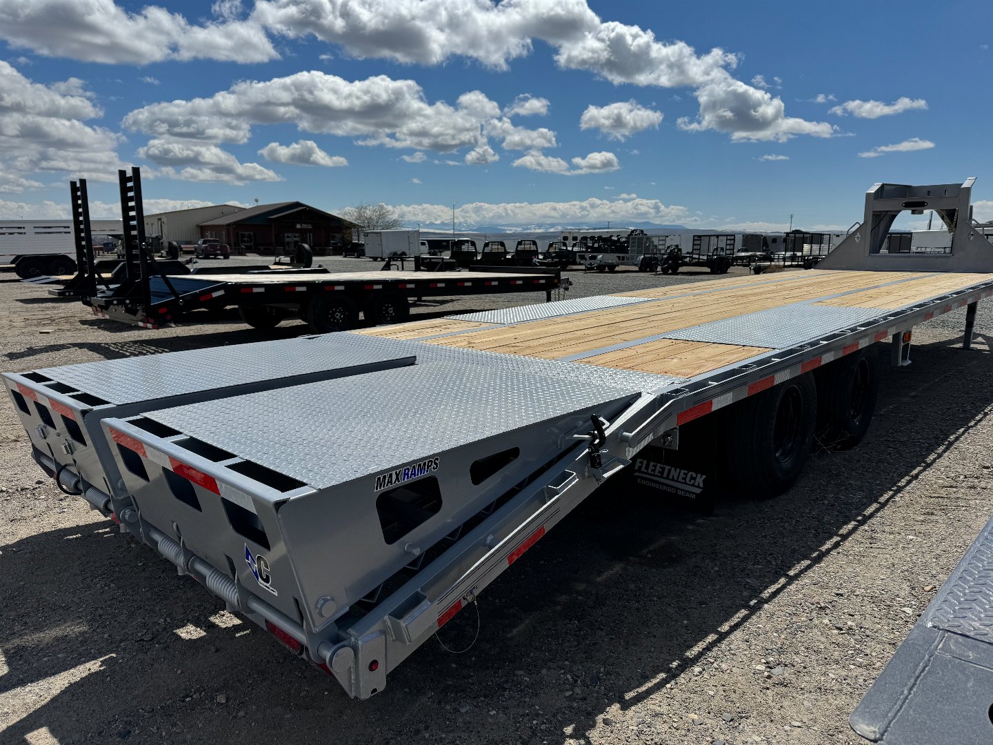 New 2024 Diamond C FMAX210 32' GN FLATBED | Three Forks Montana