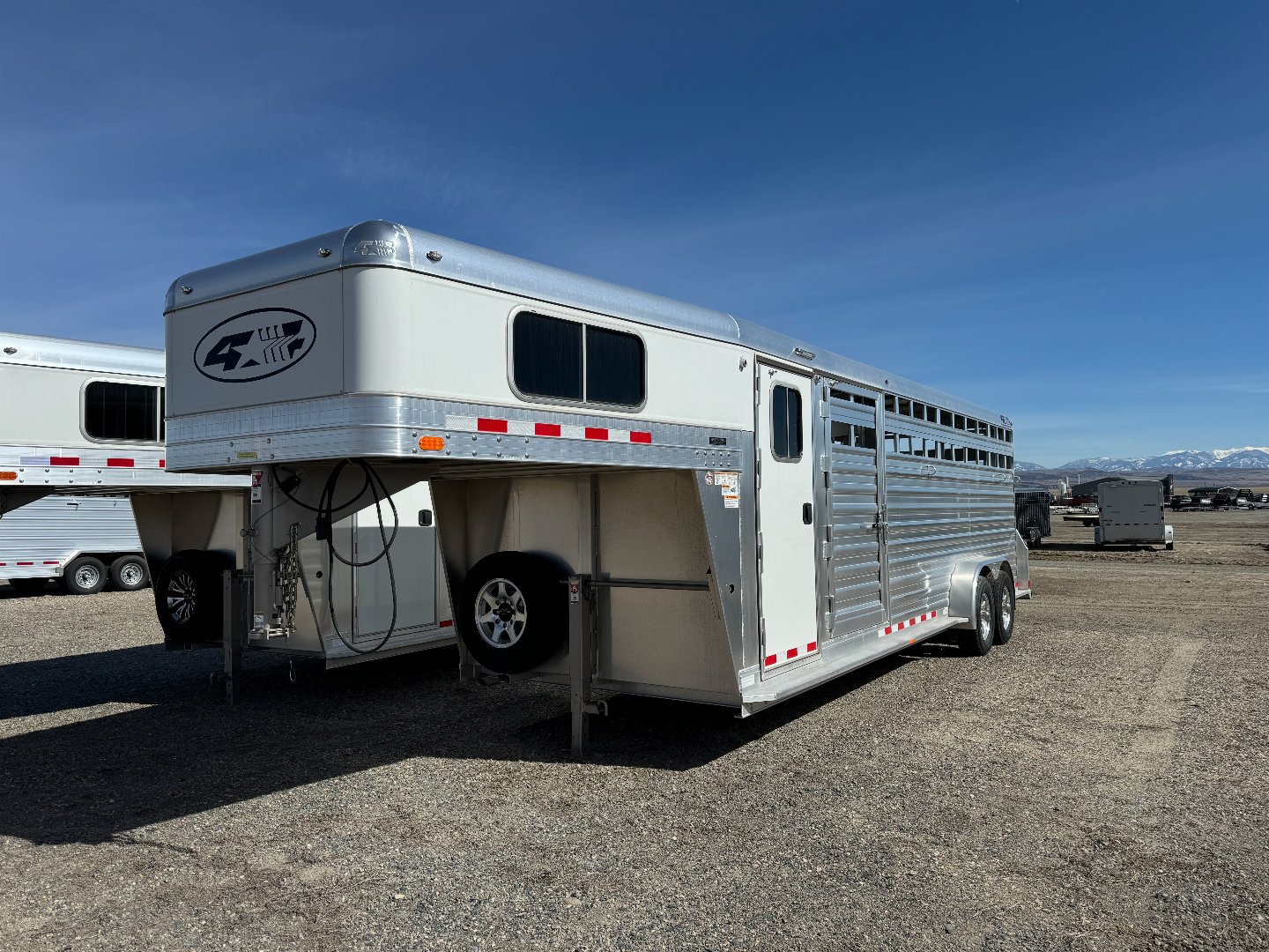 New 2024 4-Star Trailers 24' COMBO w/ COWBOY TACK | Three Forks Montana